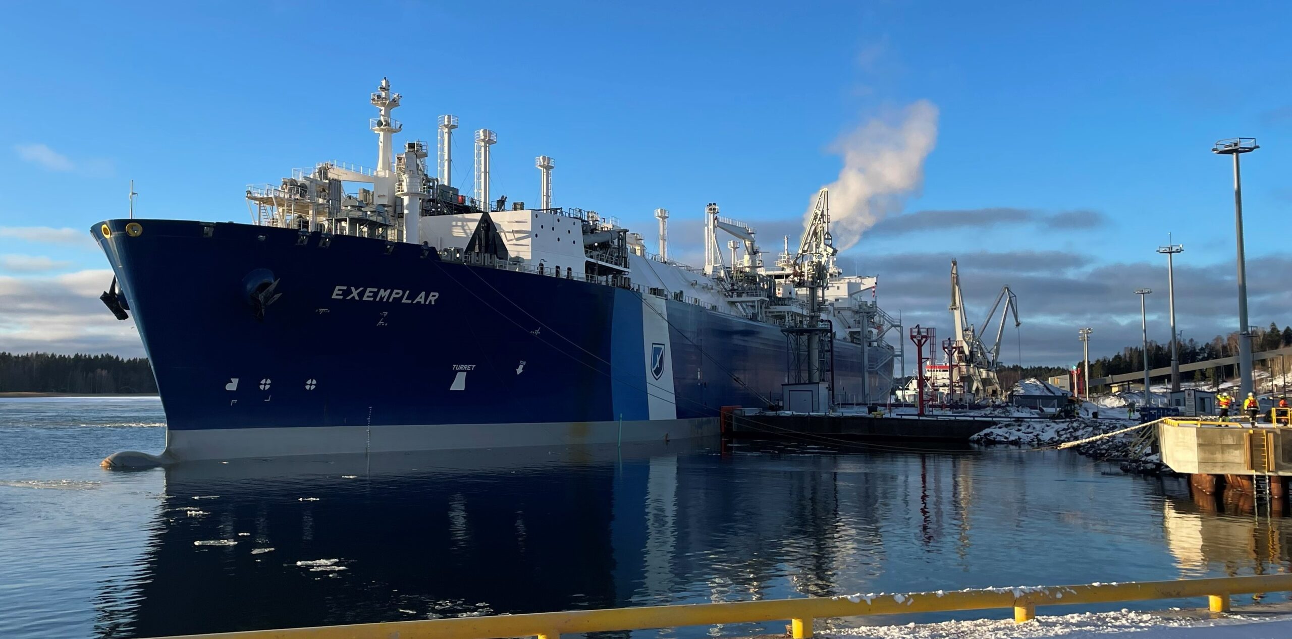 Excelerate Energy Delivers FSRU Exemplar To Finland With Commissioning Excelerate Energy Delivers FSRU Exemplar To Finland With Commissioning