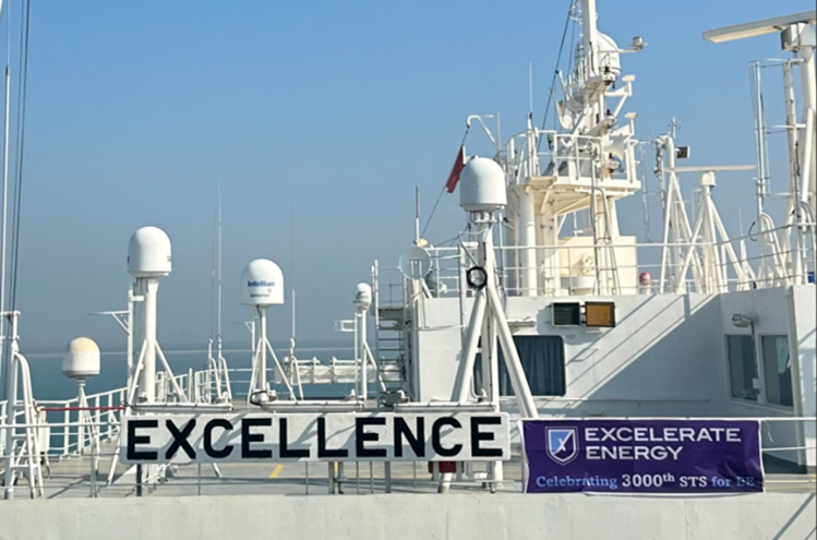 Excelerate Energy Completes 3,000th LNG Ship-To-Ship Transfer Operation ...